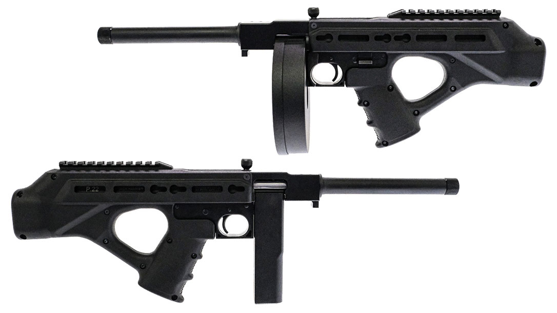 The Standard Manufacturing Jackhammer .22LR Semi-Auto Pistol