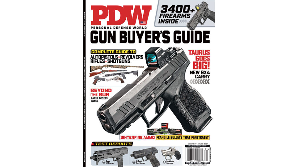 Personal Defense World Dec/Jan 2024 Buyer’s Guide