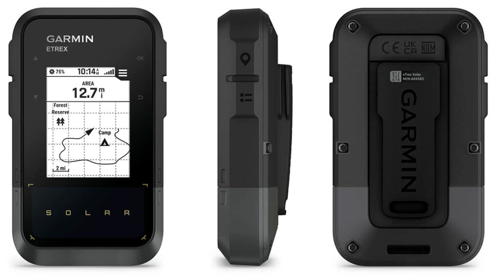 Garmin eTrex Solar Charging Handheld GPS – Never Lose Power