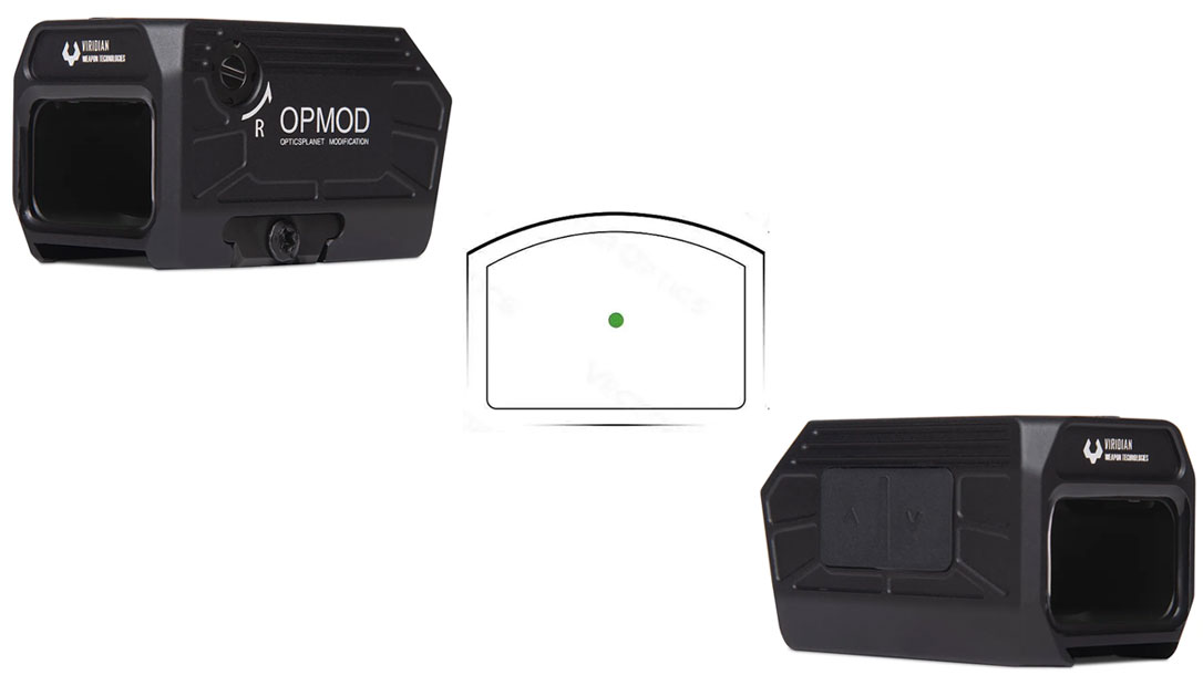 The Viridian and OpticsPlanet OPMOD Omega Green Dot Sight
