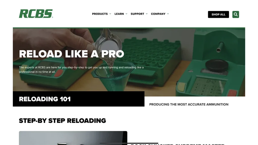 RCBS Reloading — Top-Tier Equipment